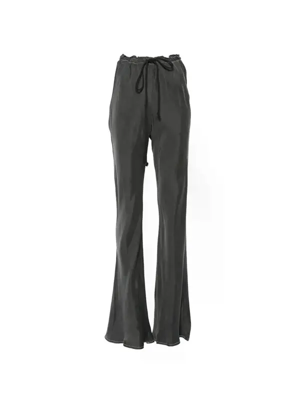 SONG FOR THE MUTE Flared Trousers - Grey