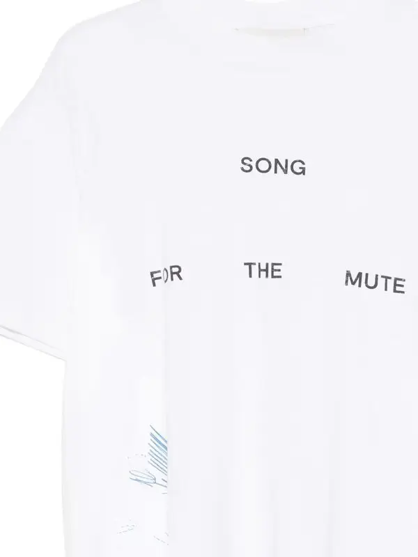 SONG FOR THE MUTE Graphic Print T-shirt