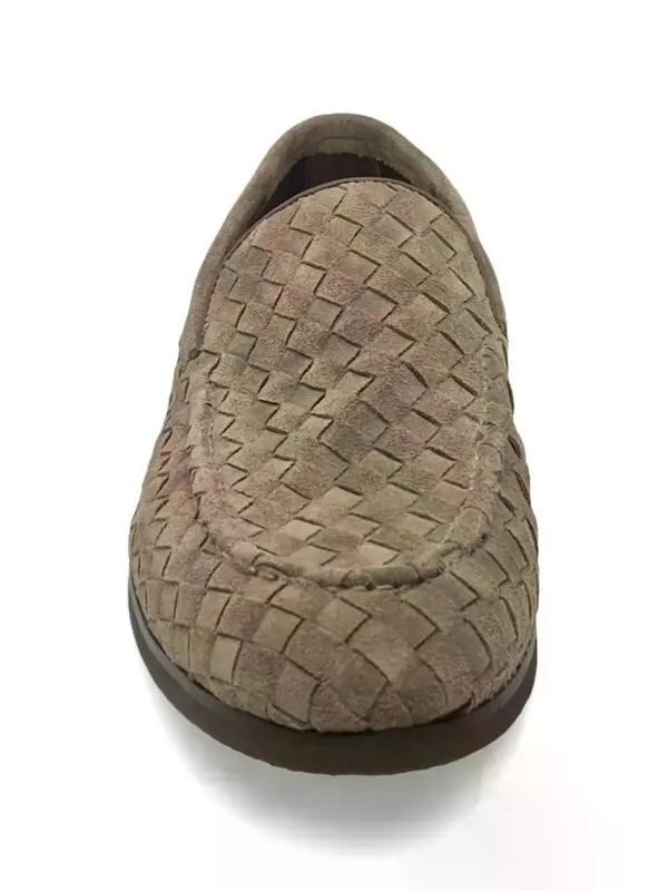 BARRETT Woven Suede Loafers