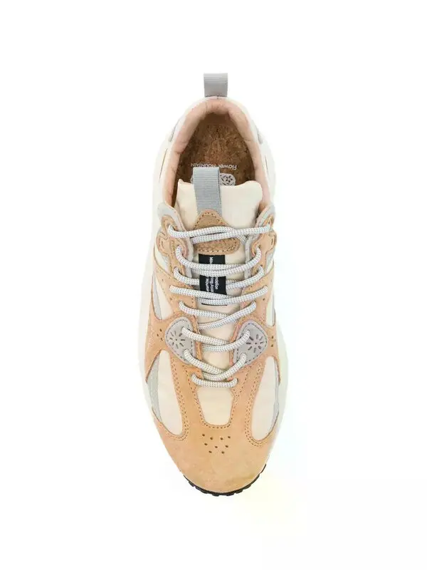 FLOWER MOUNTAIN Panelled Perforated Sneakers