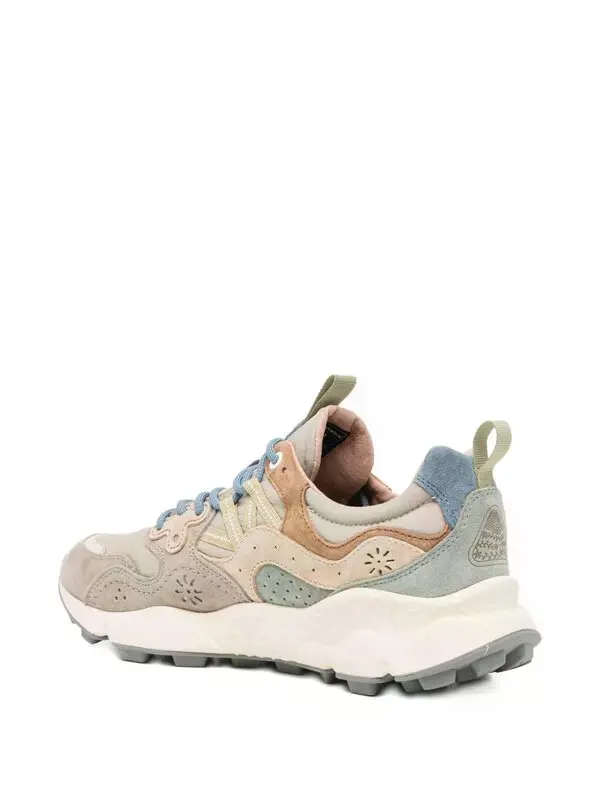 FLOWER MOUNTAIN Perforated Panelled Sneakers