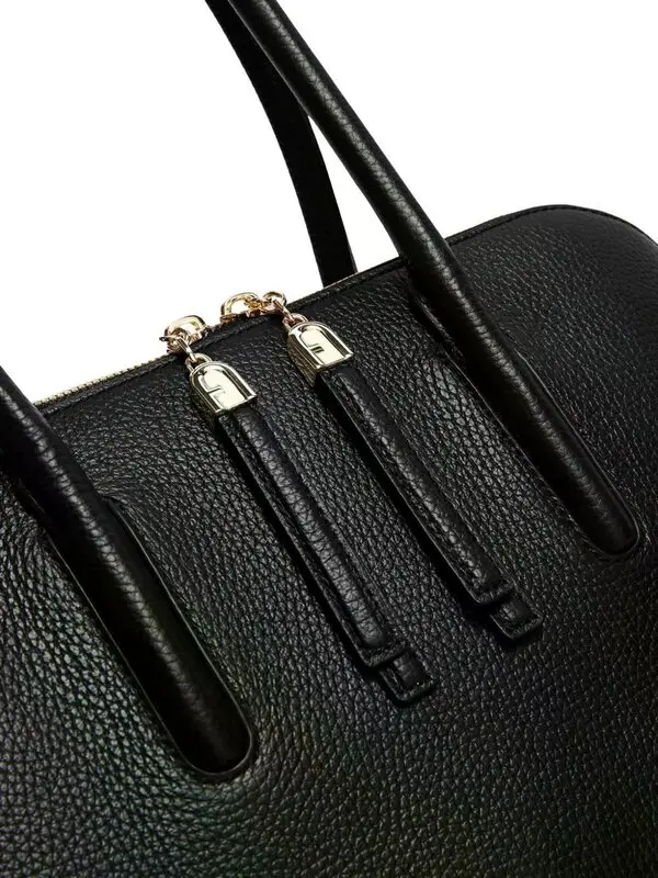 Furla M Ars Technica Leather Tote Bag