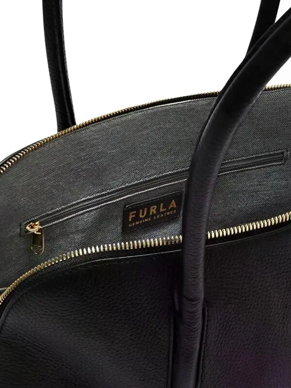 Furla M Ars Technica Leather Tote Bag