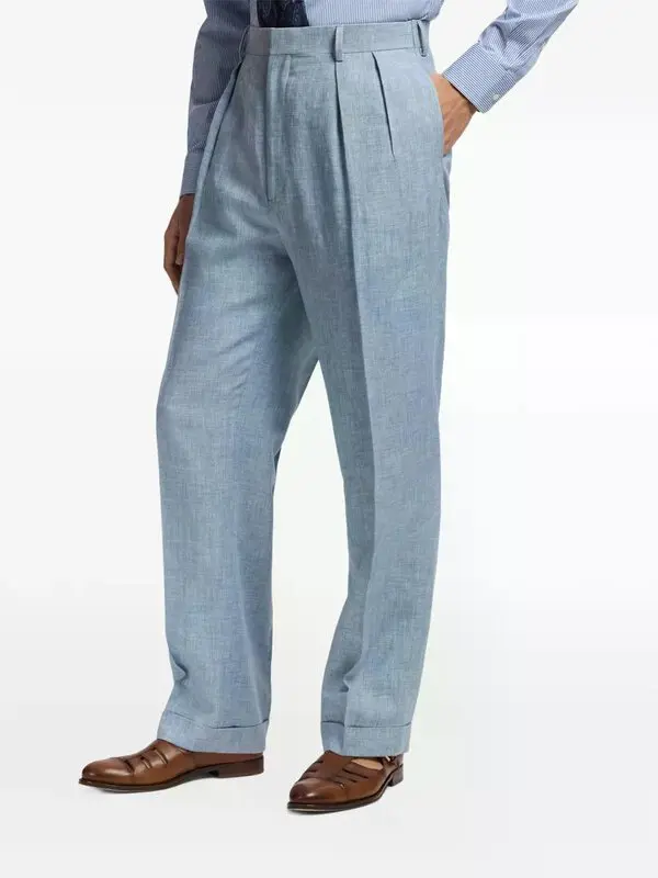 Ralph Lauren Purple Label Double-pleated Trousers