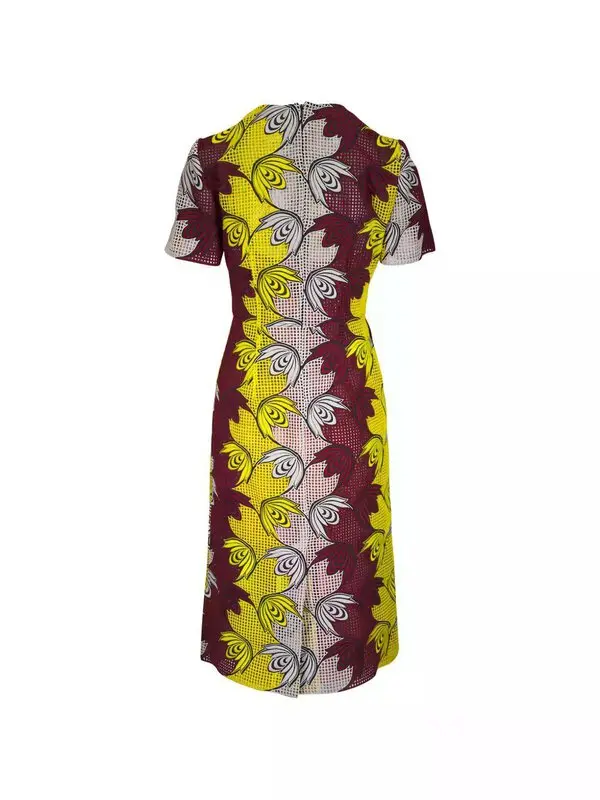 Marni Floral-print Midi Dress
