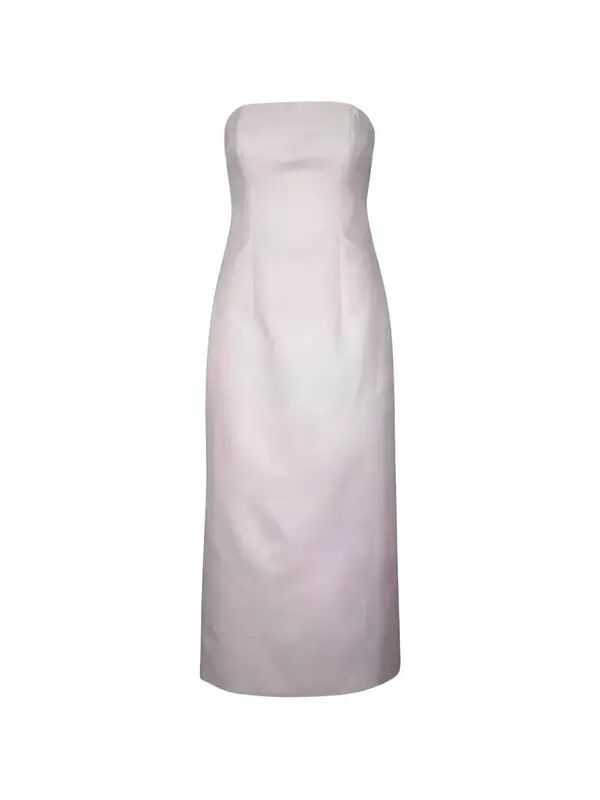 Simkhai Strapless Slit-detail Maxi Dress - White
