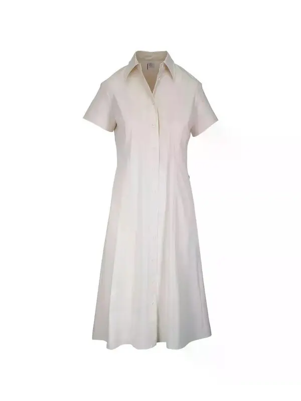 Bogner Alison Short-sleeve Midi Dress - White