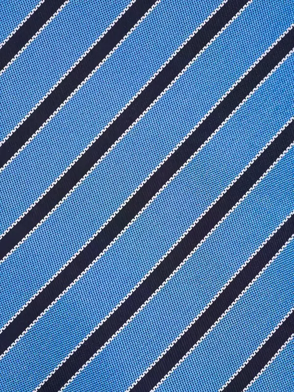 Zegna Striped Silk Tie