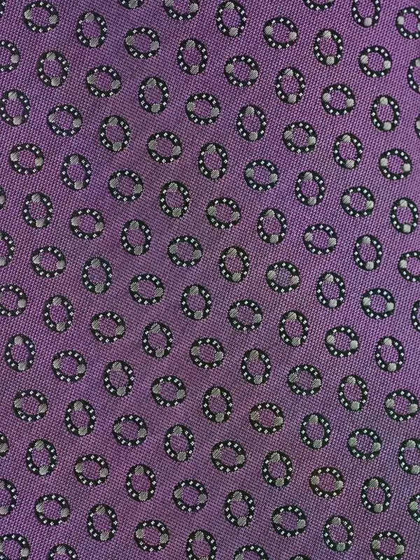 Zegna Geometric Pattern Tie