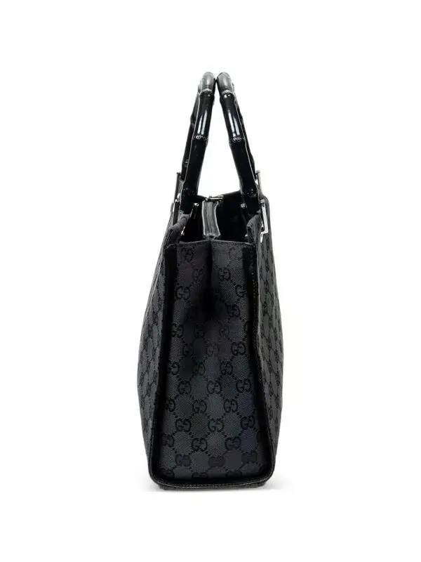 Gucci Bamboo Gg Tote Bag