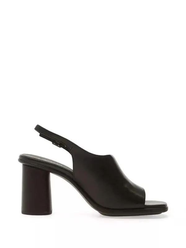 Ecco Leather Slingback Sandals - Black