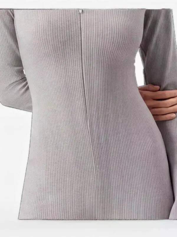 Alo Yoga Ribbed Long-sleeve Playsuit