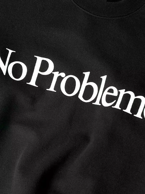 NO PROBLEMO Logo Print Sweatshirt