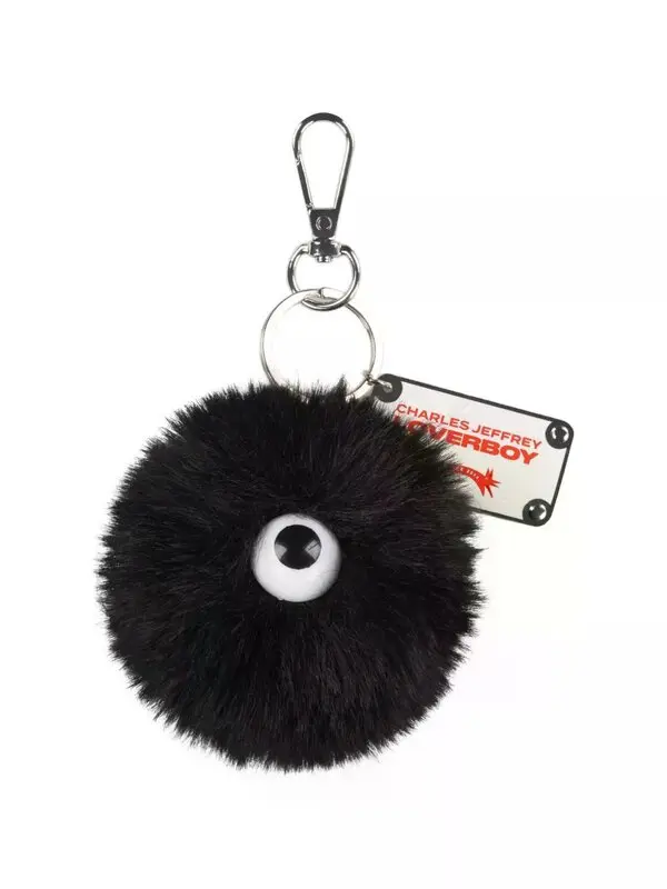 CHARLES JEFFREY Binky Faux-fur Keyring