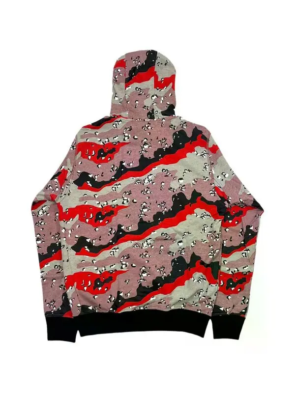 Stone Island Artcol Camouflage-print Hoodie