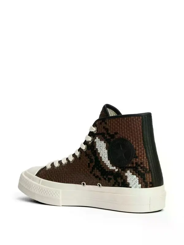 CONVERSE Chuck Taylor All Star Woven Leather Sneakers