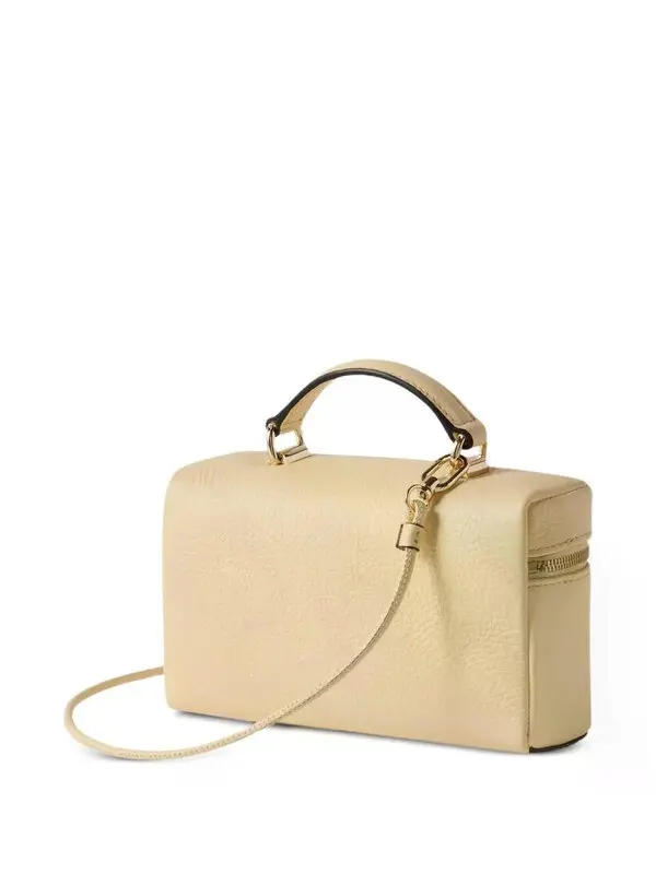 Furla Mini Camelia Grainy Leather Tote Bag