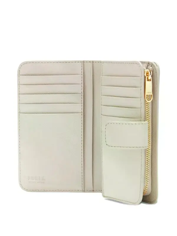 Furla Logo-plaque Leather Wallet