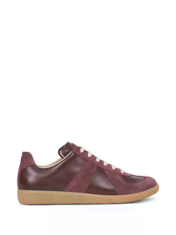 MAISON MARGIELA Replica Soft Panelled Sneakers - Red
