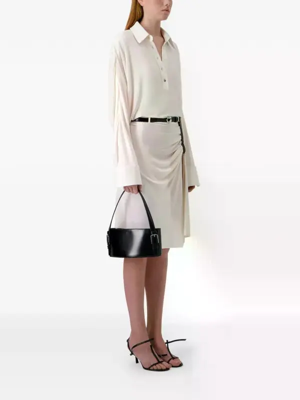 Coperni Belted Draped Dress