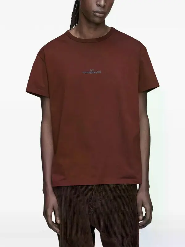 MAISON MARGIELA Embroidered Logo T-shirt
