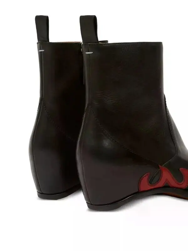 MAISON MARGIELA Western Flame Heel-less Boots