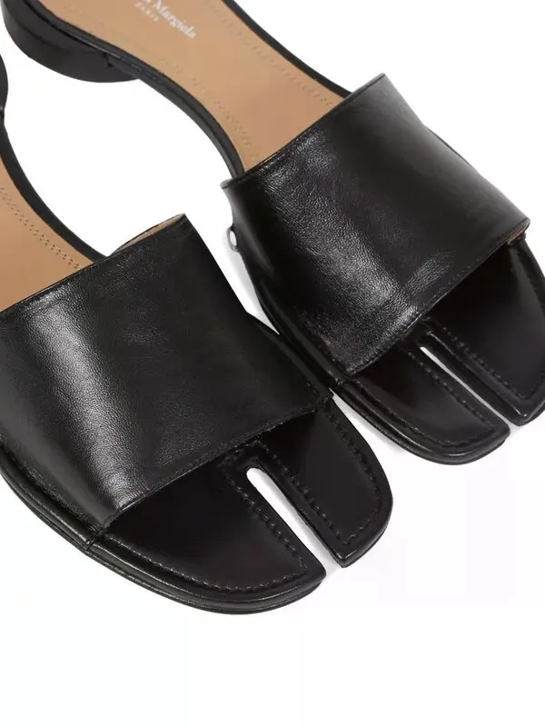 MAISON MARGIELA Tabi Leather Flat Sandals