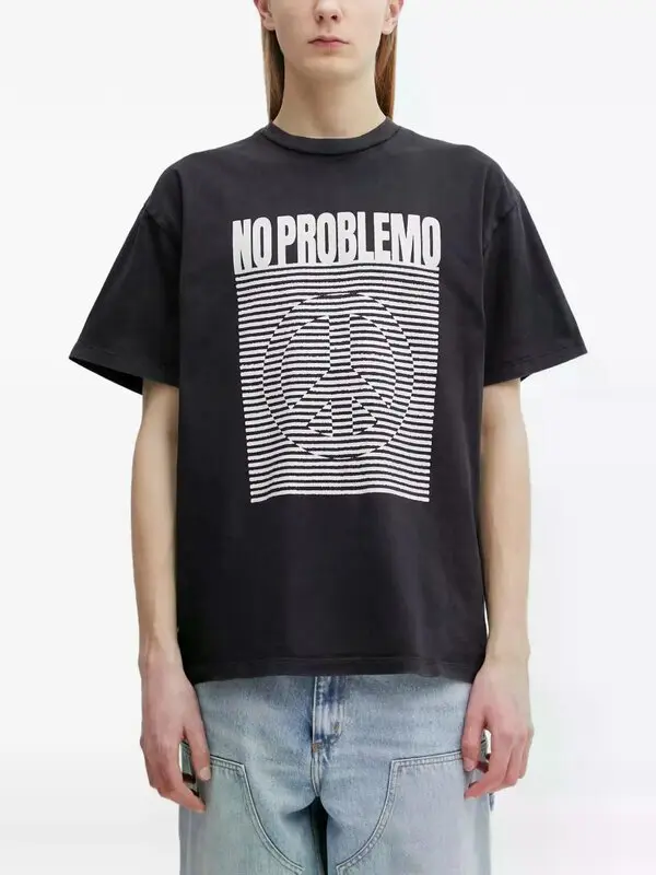 NO PROBLEMO Cnd Wave Regular Fit T-shirt