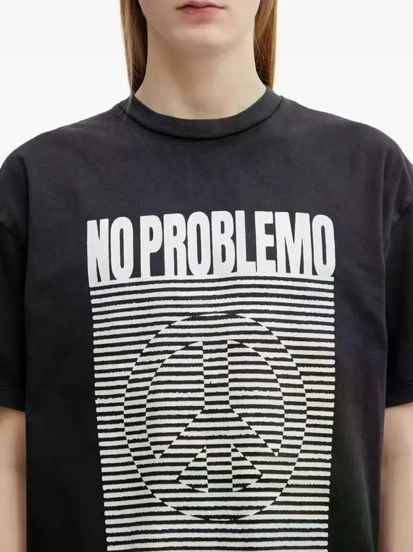 NO PROBLEMO Cnd Wave Regular Fit T-shirt