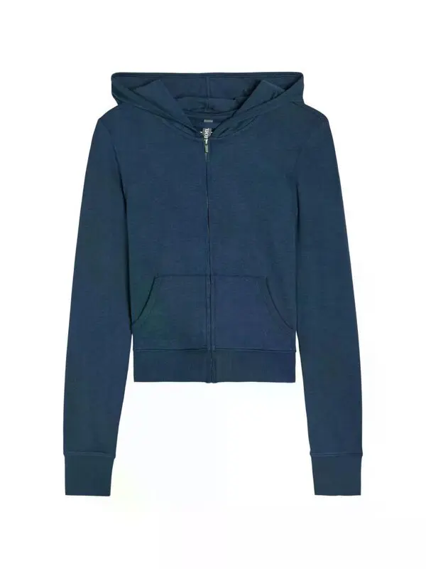 Vuori Halo Mini Zip-up Hooded Lightweight Jacket - Blue