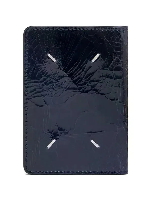 MAISON MARGIELA Four Stitches Crackled Card Holder
