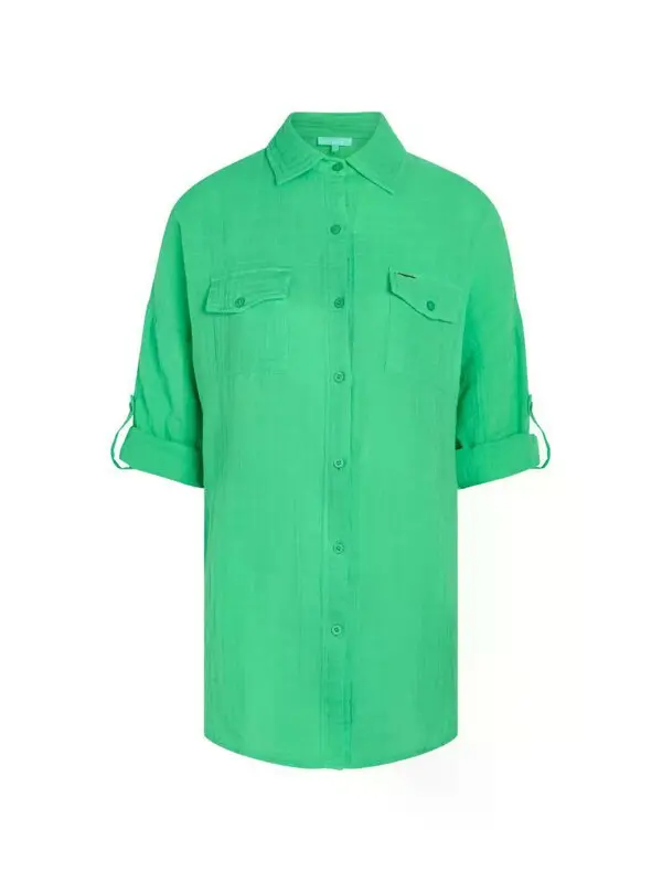 Melissa Odabash Elena Shirt - Green