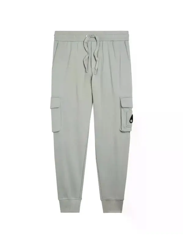 Moose Knuckles Hartsfield Logo-plaque Track Pants - Grey