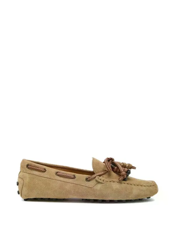 TOD'S Gommino Loafers With Bow Detail