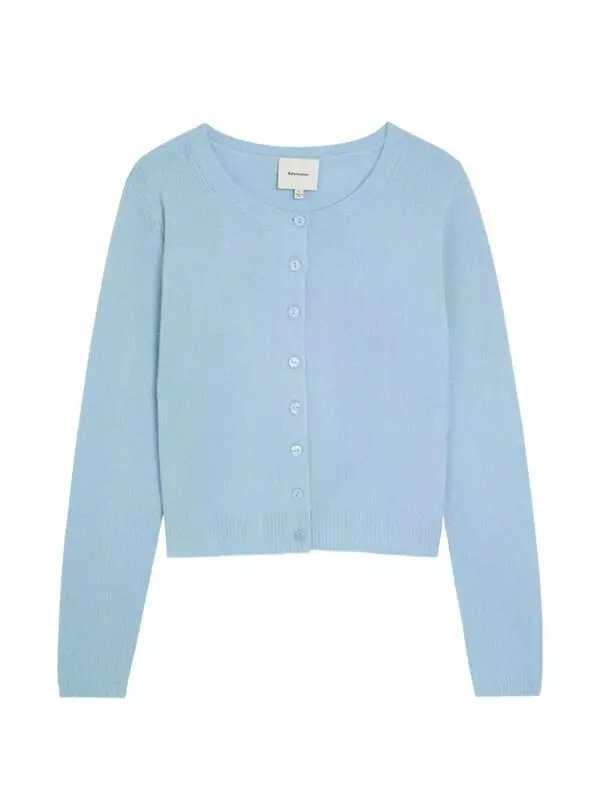 REFORMATION Clara Cardigan - Blue
