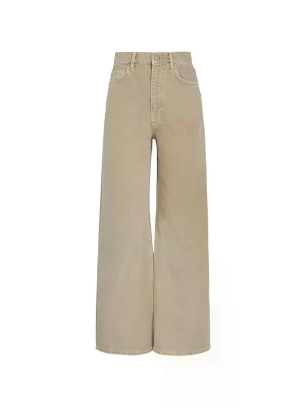 REFORMATION Cary High-rise Wide-leg Jeans - Neutrals