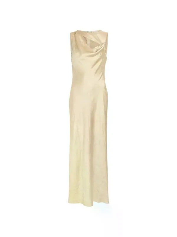 Shona Joy Andie Cut-out Maxi Dress - Neutrals
