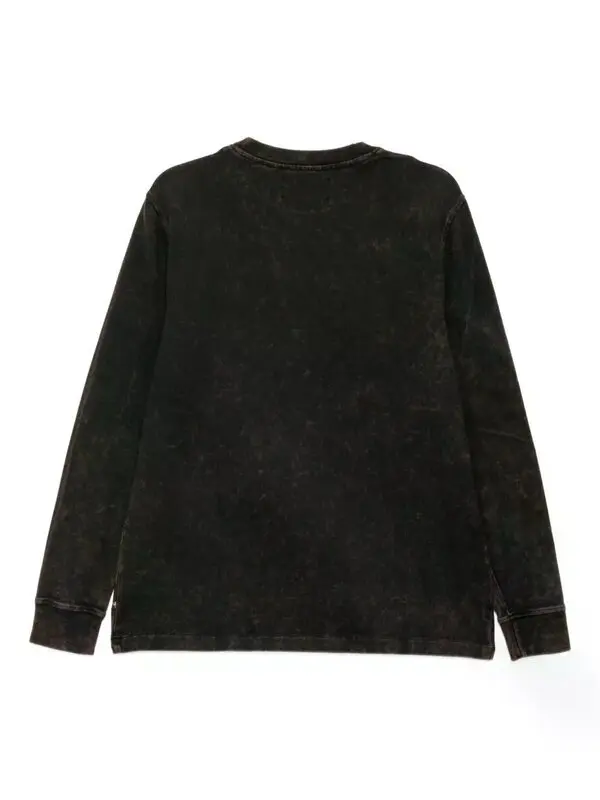STAIN SHADE Cotton Long -sleeves T-shirt