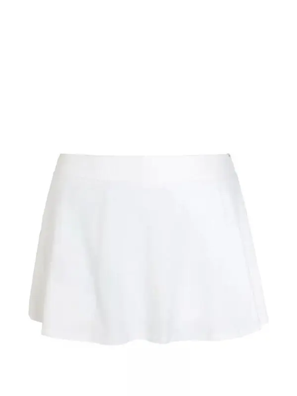 Vuori Baseline Textured A-line Mini Skirt - White