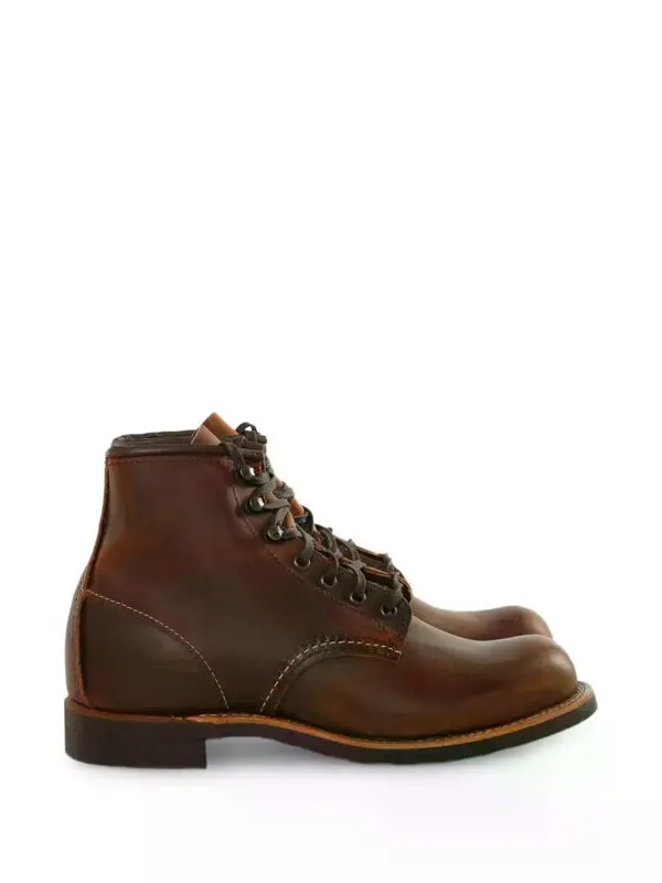 Red Wing Blacksmith Lace-up Leather Boots - Brown