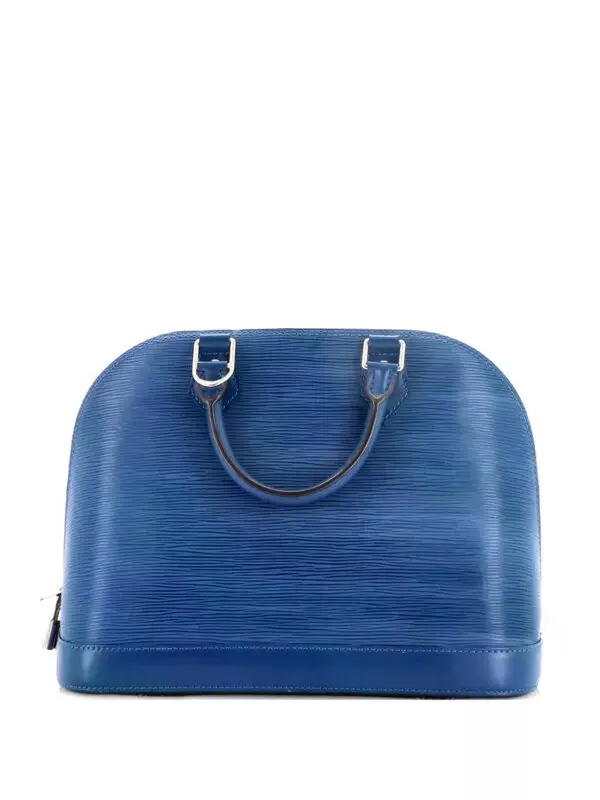LOUIS VUITTON Alma Satchel Epi Leather Pm