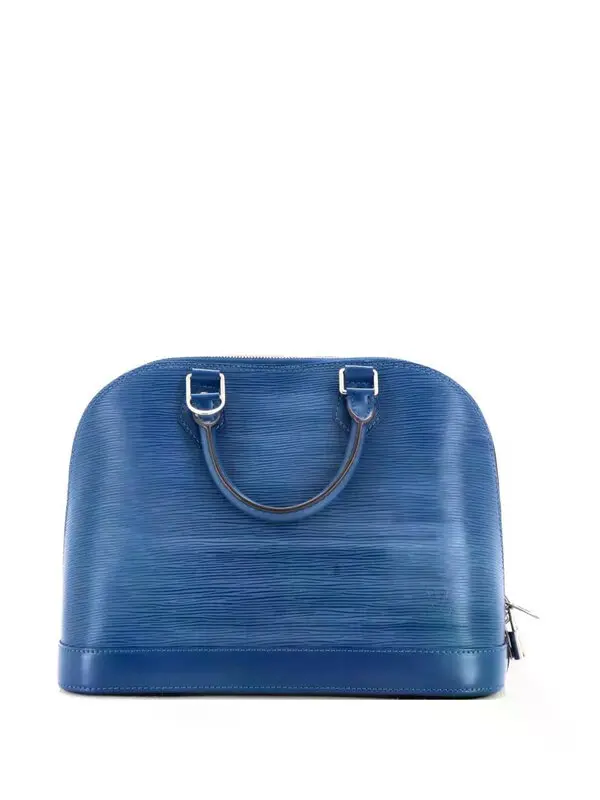 LOUIS VUITTON Alma Satchel Epi Leather Pm