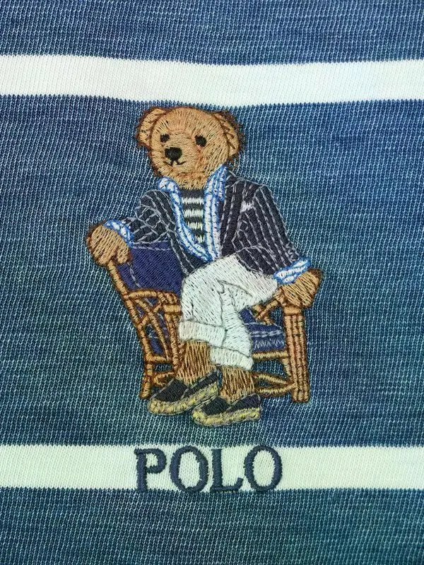 Polo Ralph Lauren Polo Bear Striped Polo Shirt
