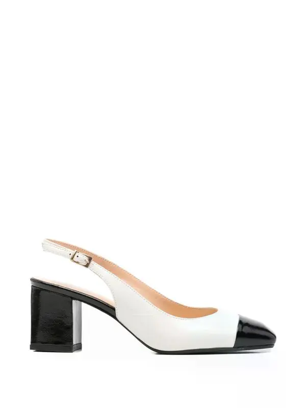 SERGIO MORETTI FIRENZE Two-tone Slingback Pumps