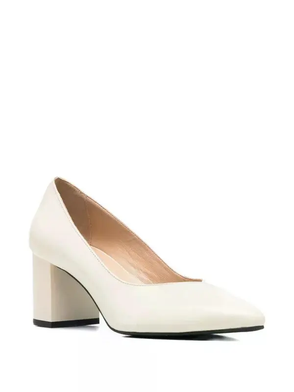 SERGIO MORETTI FIRENZE Pointed-toe Block-heel Pumps