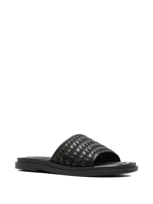 SERGIO MORETTI FIRENZE Woven Strap Slides