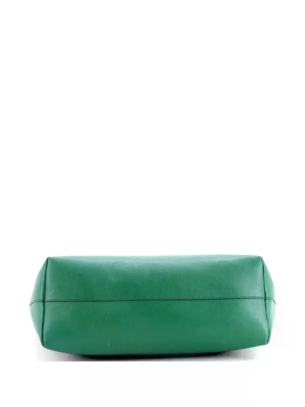 Fendi Monster Roll Leather Medium Tote Bag