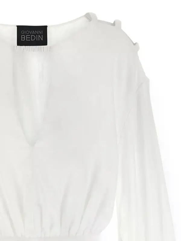 GIOVANNI BEDIN Cotton Cut-out Asymmetrical Dress