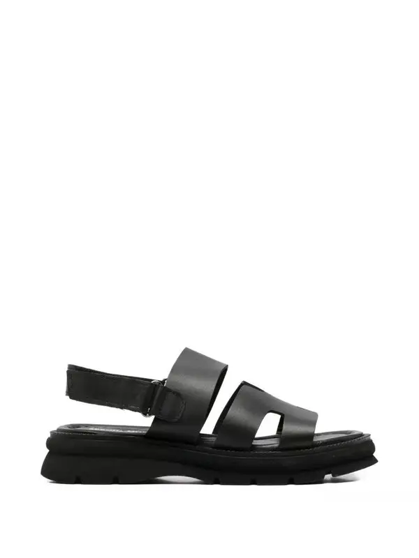 SERGIO MORETTI FIRENZE Touch-strap Chunky-sole Sandals