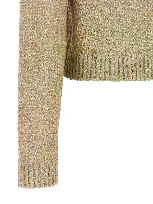 Brunello Cucinelli Sequin-embellished Knitted Sweater